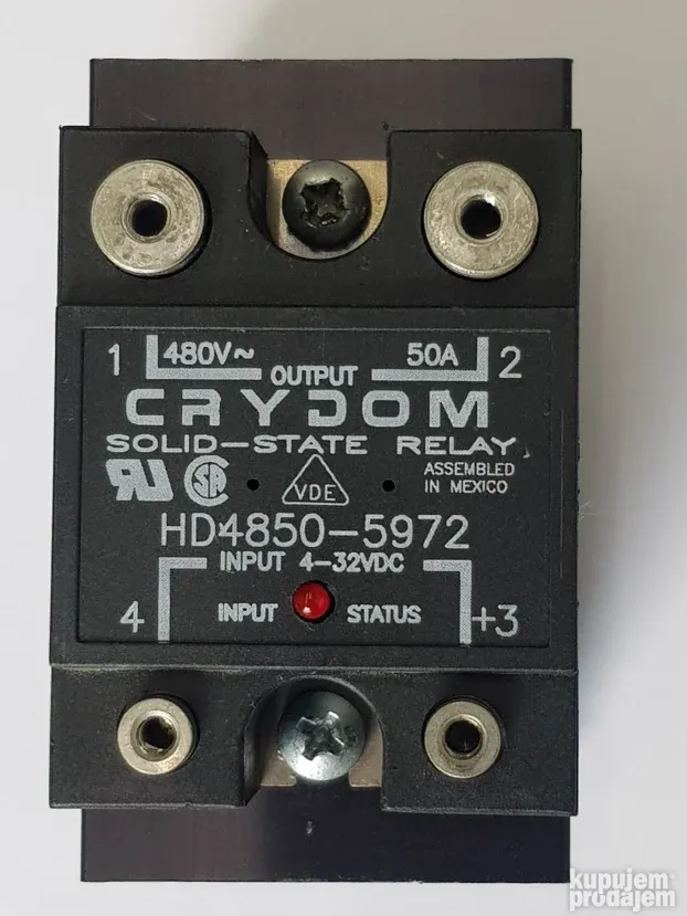 Solid State Rele SSR CRYDOM original HD4850-5972 - KupujemProdajem
