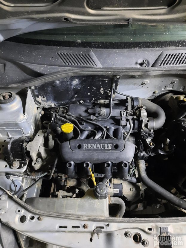 renault reno clio 2 01-06 elektricni retrovizor crni mat - KupujemProdajem