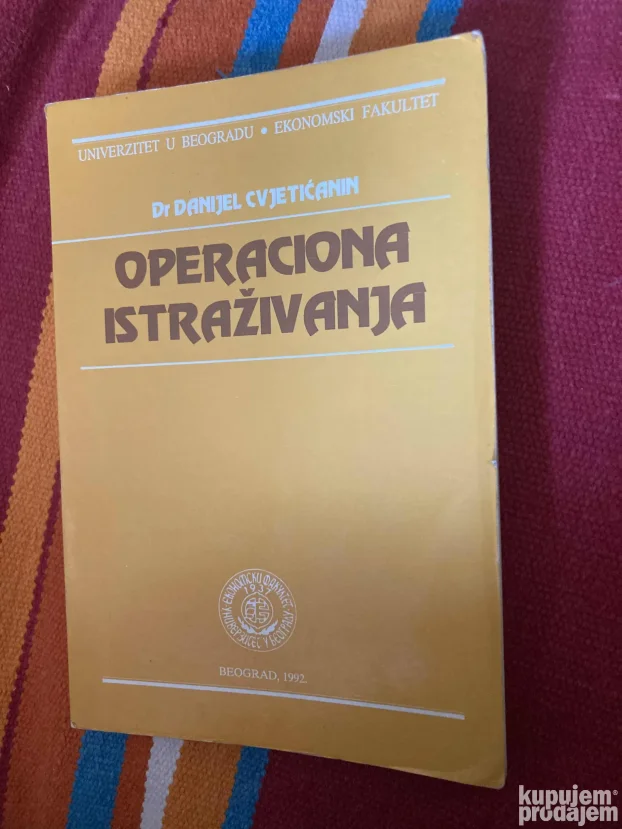 Operaciona Istraživanja - Cvijetićanin - KupujemProdajem