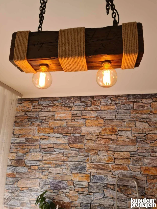 Rustik luster stara greda - KupujemProdajem