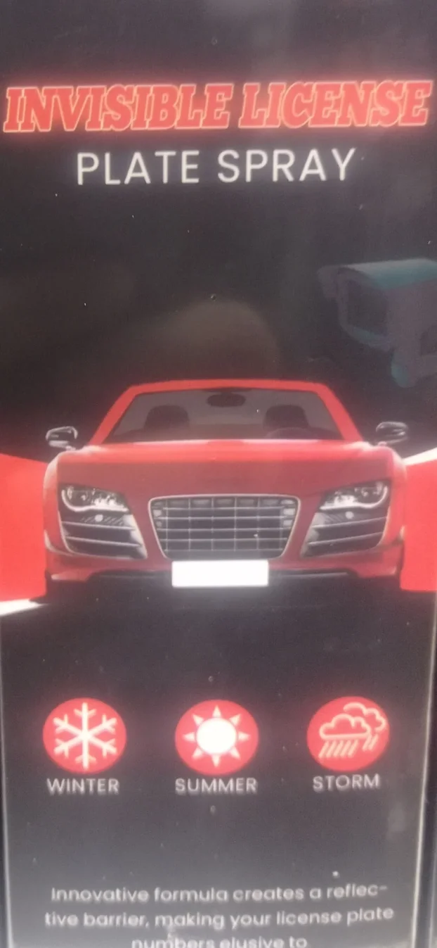 Sprej za auto tablice - KupujemProdajem