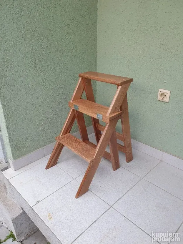 Stolica merdevina sa tri stepenika - KupujemProdajem