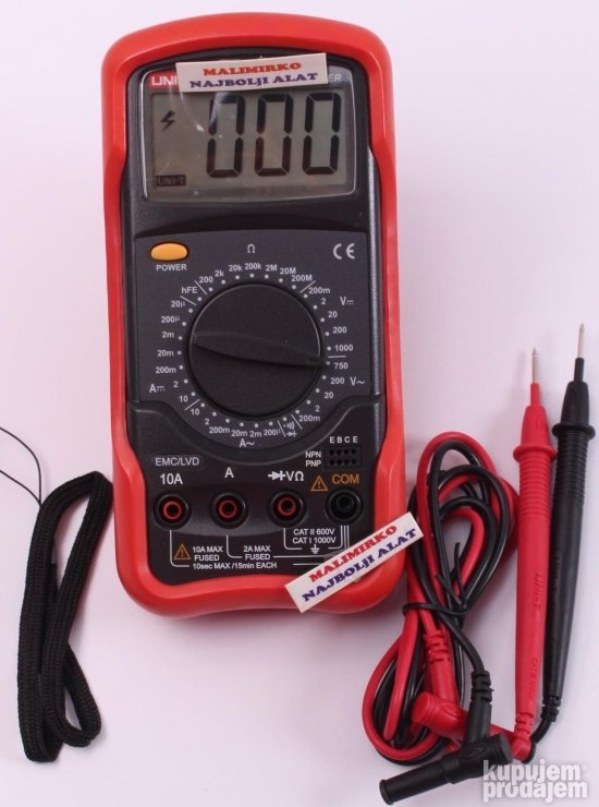 Unimetar Multimetar kvalitetan NOV Digitalni Multimer Unimer ...
