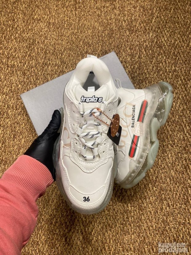 Gucci X Balenciaga Triple S Patike - KupujemProdajem