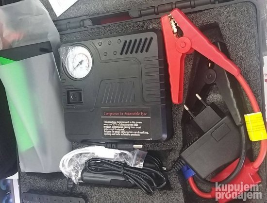 Starter za auto-High power-Starter za auto sa kompresorom - KupujemProdajem