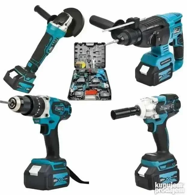 Aku alat set 4u1 aku alat 4u1, aku set 4u1 Makita NOVO!-Aku ...