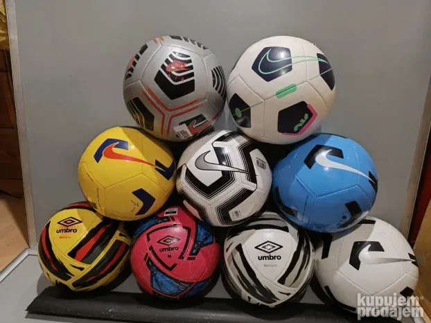 Fudbalske lopte NIKE, UMBRO, ADIDAS razne - KupujemProdajem