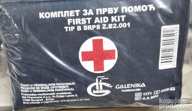 Komplet apoteka za auto Galenika - KupujemProdajem