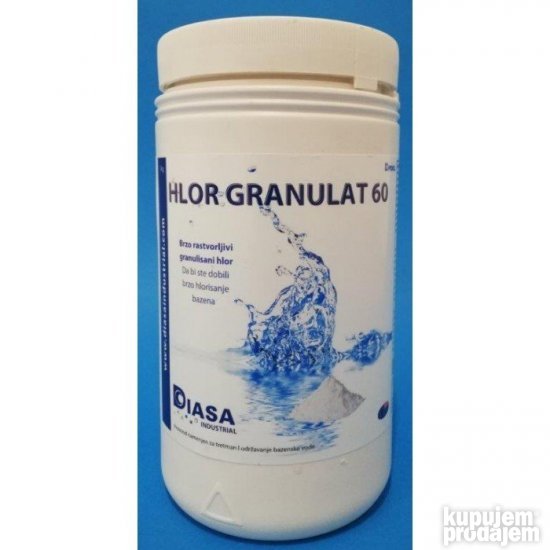 Hlor granulat za dezinfekciju 50 kg - KupujemProdajem