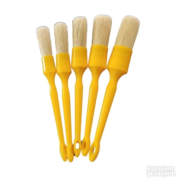 WIEBERR Detailing cetkice sa prirodnom dlakom set 5/1 - KupujemProdajem