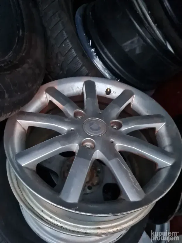 Alu felne 15 5x112 smart - KupujemProdajem