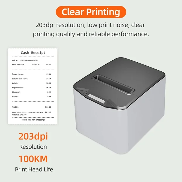 Štampač termal Bisofice 80mm bon POS 220mm/s Bluetooth - KupujemProdajem