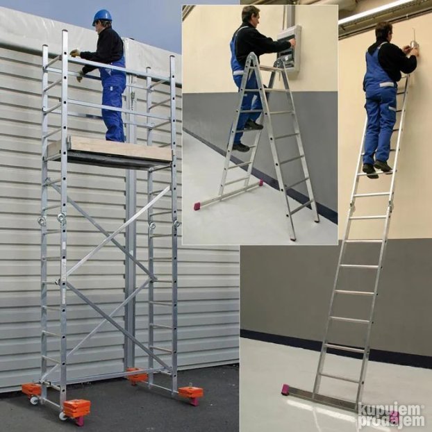 Krause Corda mnogonamenska skela 4,85m 916273 - KupujemProdajem