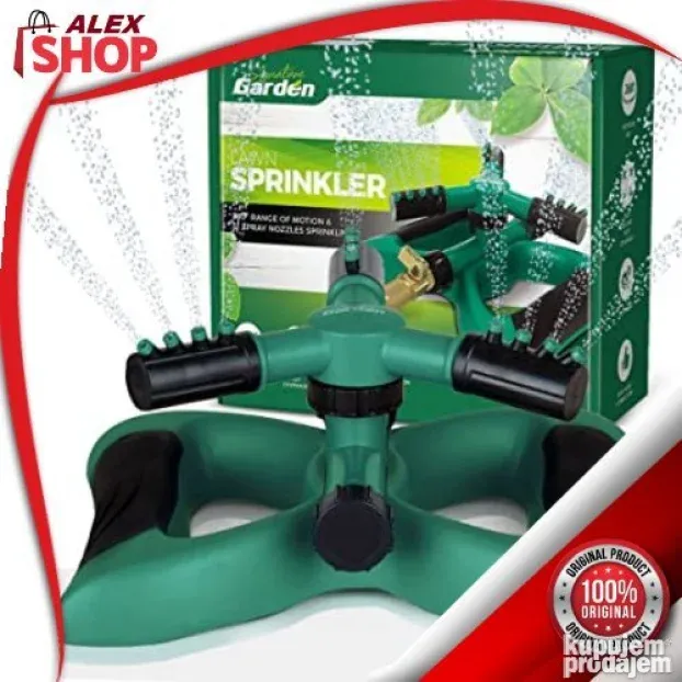 Prskalica za baštu za zalivanje rotirajuća - KupujemProdajem