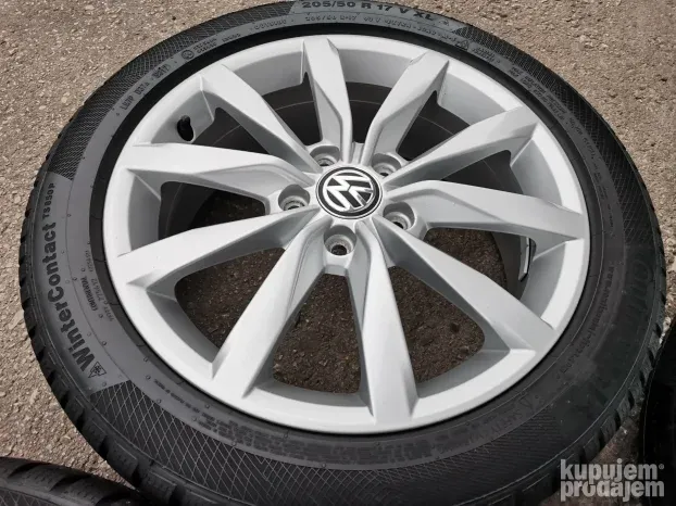 VW alu felne 17 5x112 NOVO Golf 7 T-Roc Touran Jetta Caddy ...