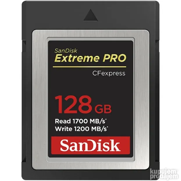 Sandisk Extreme Pro 128gb Compact Flash 1200 Mb/s 186485 - KupujemProdajem