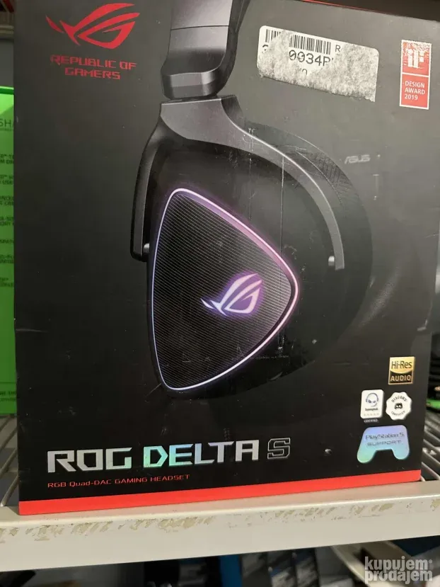 Asus Rog Delta S usb rgb vrhunske slusalice - KupujemProdajem