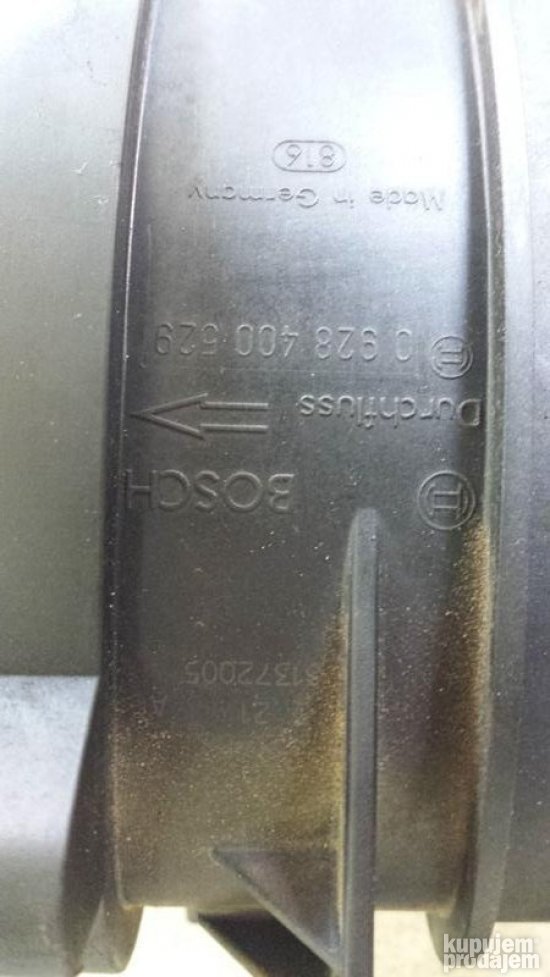 BMW E60 2.5 protokomer vazduha Bosch 0928400529 - KupujemProdajem