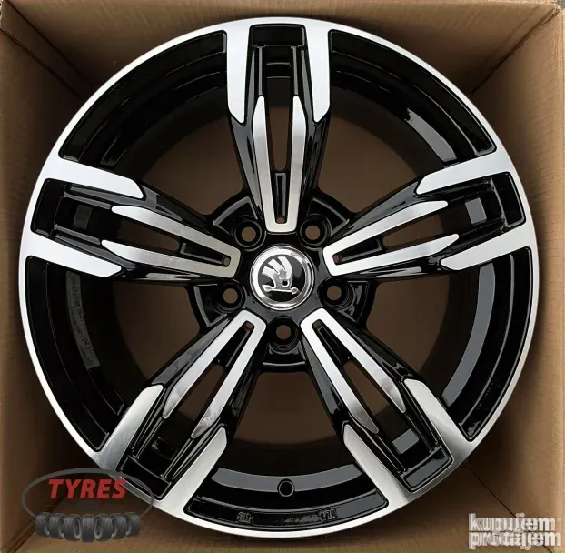 Alu felne 15" 5x112 za Škodu- NOVO - GARANCIJA - RAČUN! - KupujemProdajem