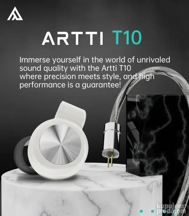 ARTTI T10 in-ear monitors / 14.2mm Planar driver - KupujemProdajem