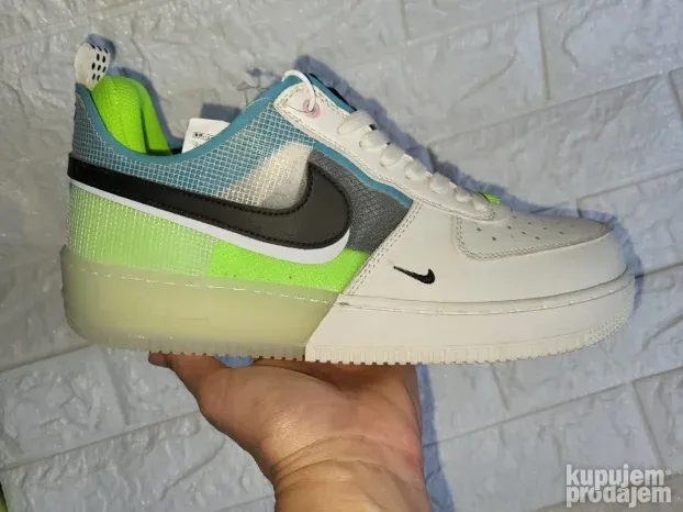 NIKE AIR FORCE 1, Sail Barely Volt; Nove Patike Zelene Force ...
