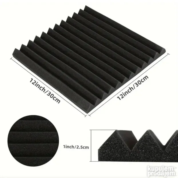 Studiski sundjer za zvucnu izolaciju - KupujemProdajem