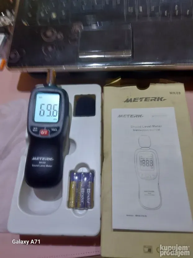 Merac decibela Uredjaj za merenje buke Najbolji model - KupujemProdajem