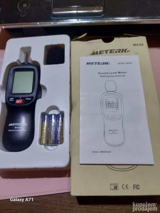 Merac decibela Uredjaj za merenje buke Najbolji model - KupujemProdajem