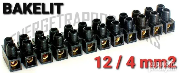 Luster Klema cokoladna 12/16mm, BAKELIT, crna, KLEME, AKCIJA ...