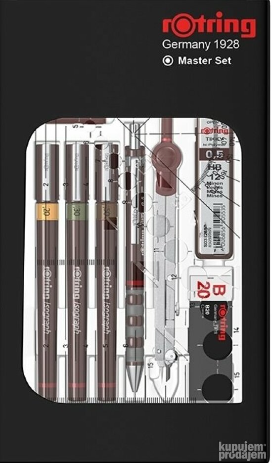 Rotring set Isograph MASTER - KupujemProdajem