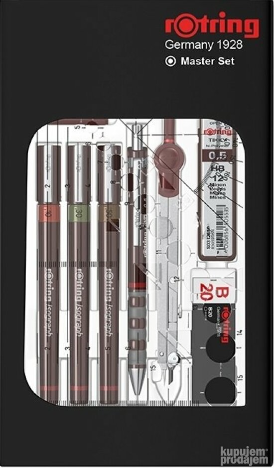 Rotring set Isograph MASTER - KupujemProdajem