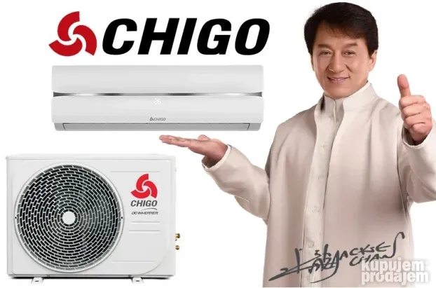 Klima Uređaj CHIGO (12K Inverter, WIFI) + GRATIS ! - KupujemProdajem