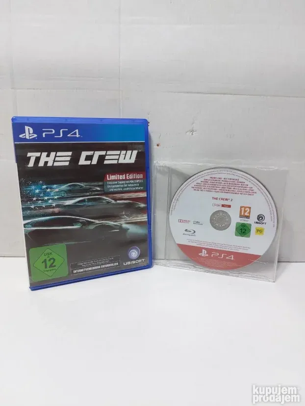 The Crew Set (2 Igre) -PS4 Igre (CENA ZA SET) - KupujemProdajem
