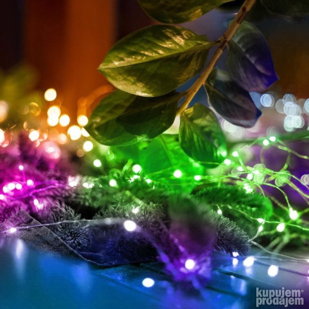 Lampice za jelku sa 20 višebojnih LED dioda ML20/M - KupujemProdajem