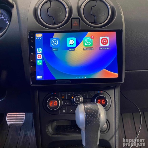 Nissan Qashqai Kaskai J10 Android Multimedija gps navigacija ...