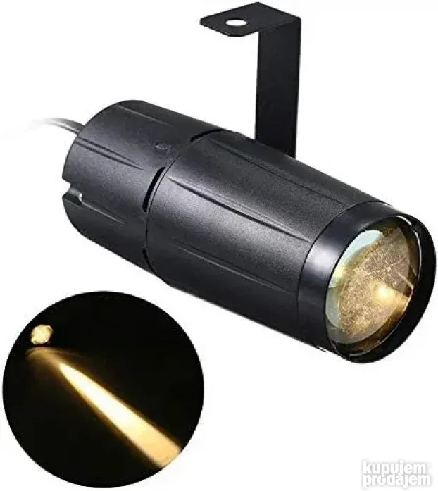 Likada Pinspot Light 10W LED Spot Svetla za scenu - KupujemProdajem
