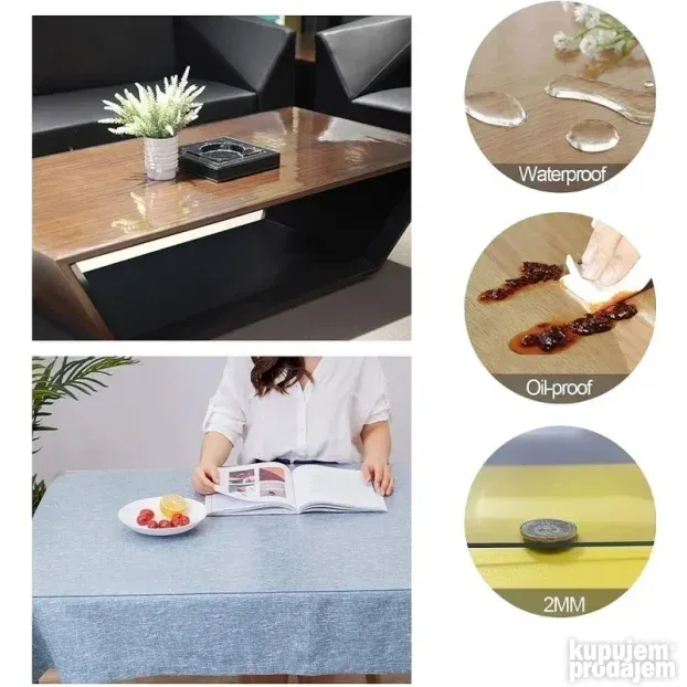Providna PVC zaštita za sto 60x60cm - KupujemProdajem
