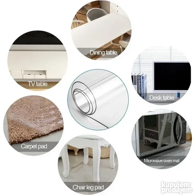 Providna PVC zaštita za sto 60x60cm - KupujemProdajem