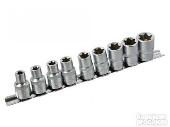 Set Toreks gedore E10-E24 1/2" 9 kom. Geko Poljska - KupujemProdajem