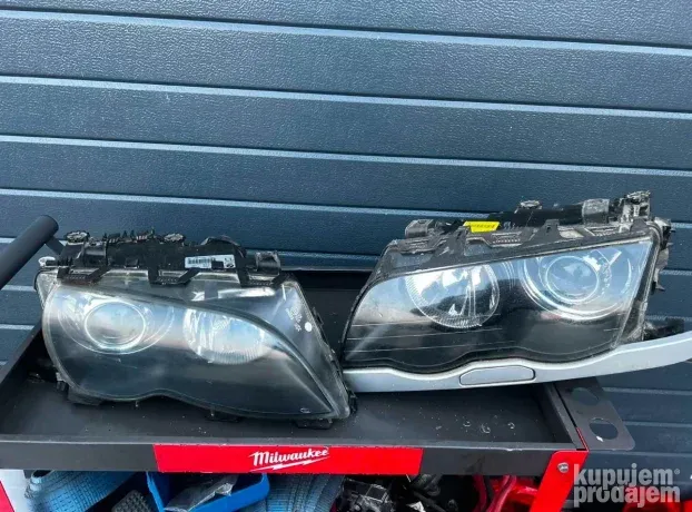 bmw e46 restajling xenon farovi - KupujemProdajem