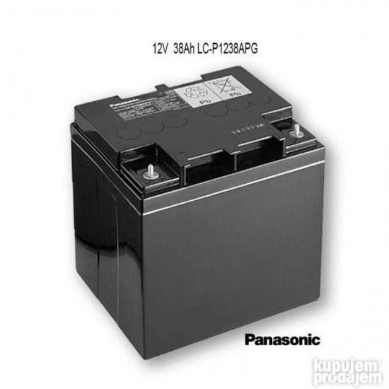 Akumulator PANASONIC 12V 38Ah LC-P1238APG - KupujemProdajem