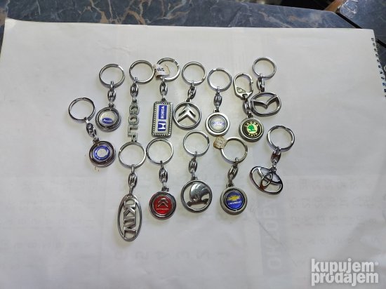 Privesci za auto- ključeve metalni razni - KupujemProdajem