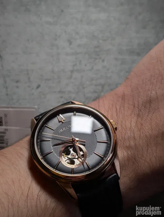 Bulova Automatic 41mm Open Heart 97A140 NOVO Original - KupujemProdajem