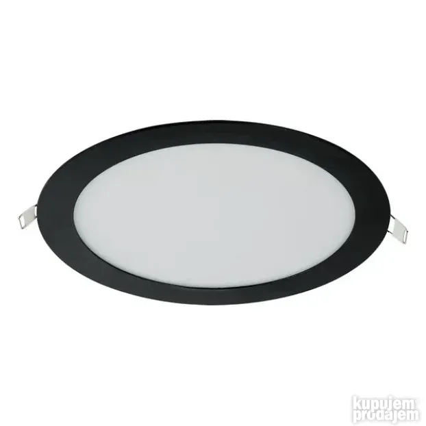 LED panel ugradni crni 12w LPB-01-12R BK - KupujemProdajem
