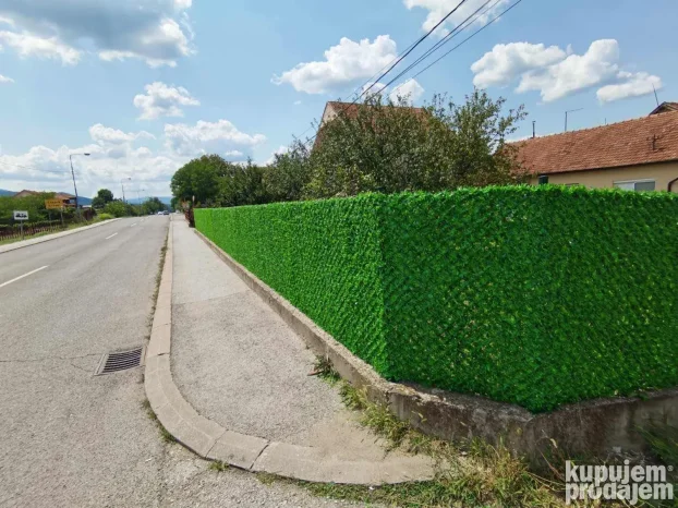 Zica sa vestackom travom / Vestacka ziva ograda (PO MERI) - KupujemProdajem