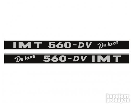 IMT 560 DV - Nalepnice za traktor - KupujemProdajem