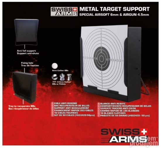 Meta Za Gadjanje Swiss Arms Airgun Airsoft Model 1 - KupujemProdajem