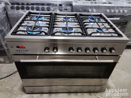 Sporet na plin sa ogromnom turbo rernom - KupujemProdajem