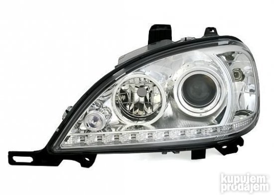 Hrom LED Devil Eyes farovi MERCEDES BENZ ML W163 (1997-2001 ...