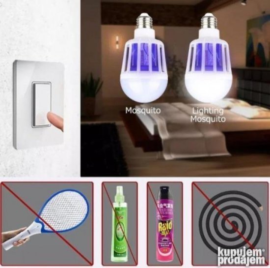 SIJALICA PROTIV KOMARACA insekata muva ubica komaraca - KupujemProdajem